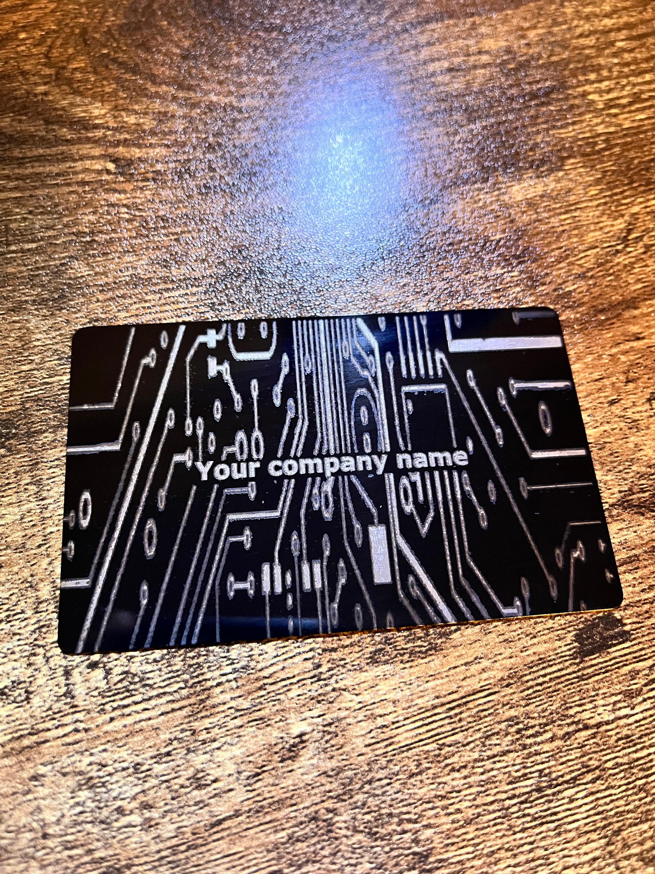Laser Engraved Metal Business Cards - Etsy