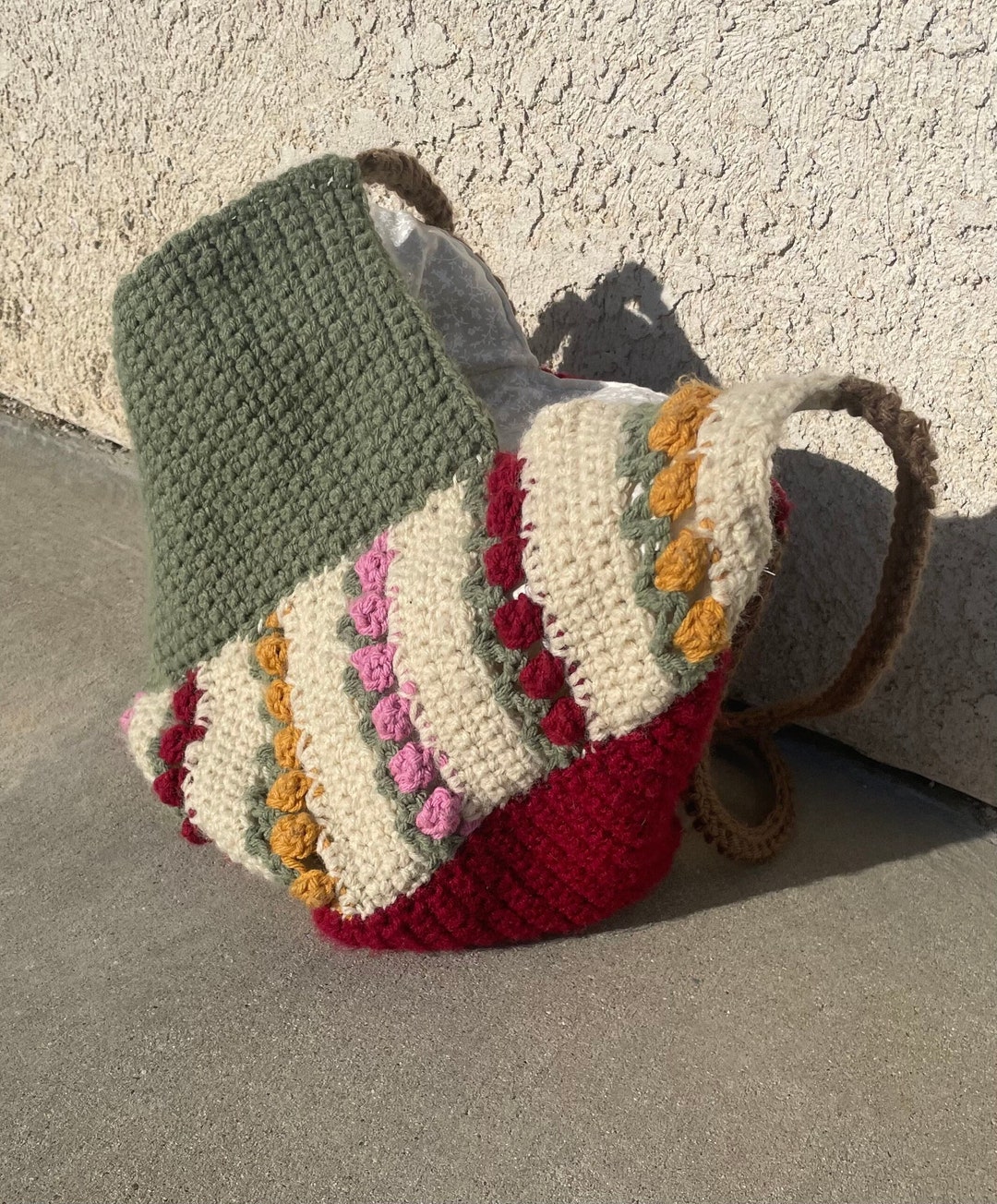 Windmill Tulip Bag Crochet Pattern - Etsy