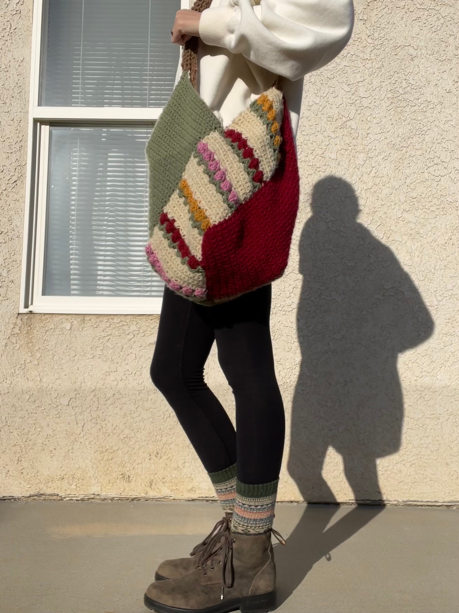 Windmill Tulip Bag Crochet Pattern - Etsy