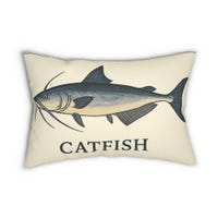 Fish Pillow Largemouth Bass (micropterus Salmoides) Neck Pillow Animal ...