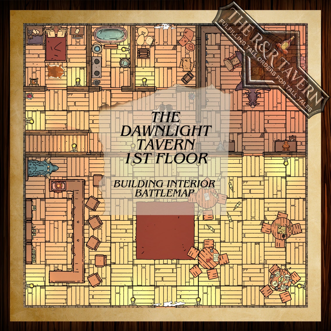 Dungeons and Dragons Virtual Tabletop Digital Map Download | Dnd Battle ...