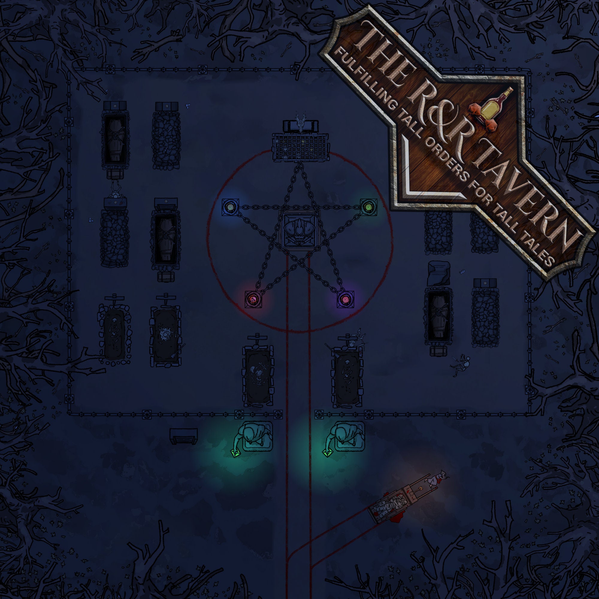 Dungeons and Dragons Virtual Tabletop Digital Map Download | Dnd Battle ...