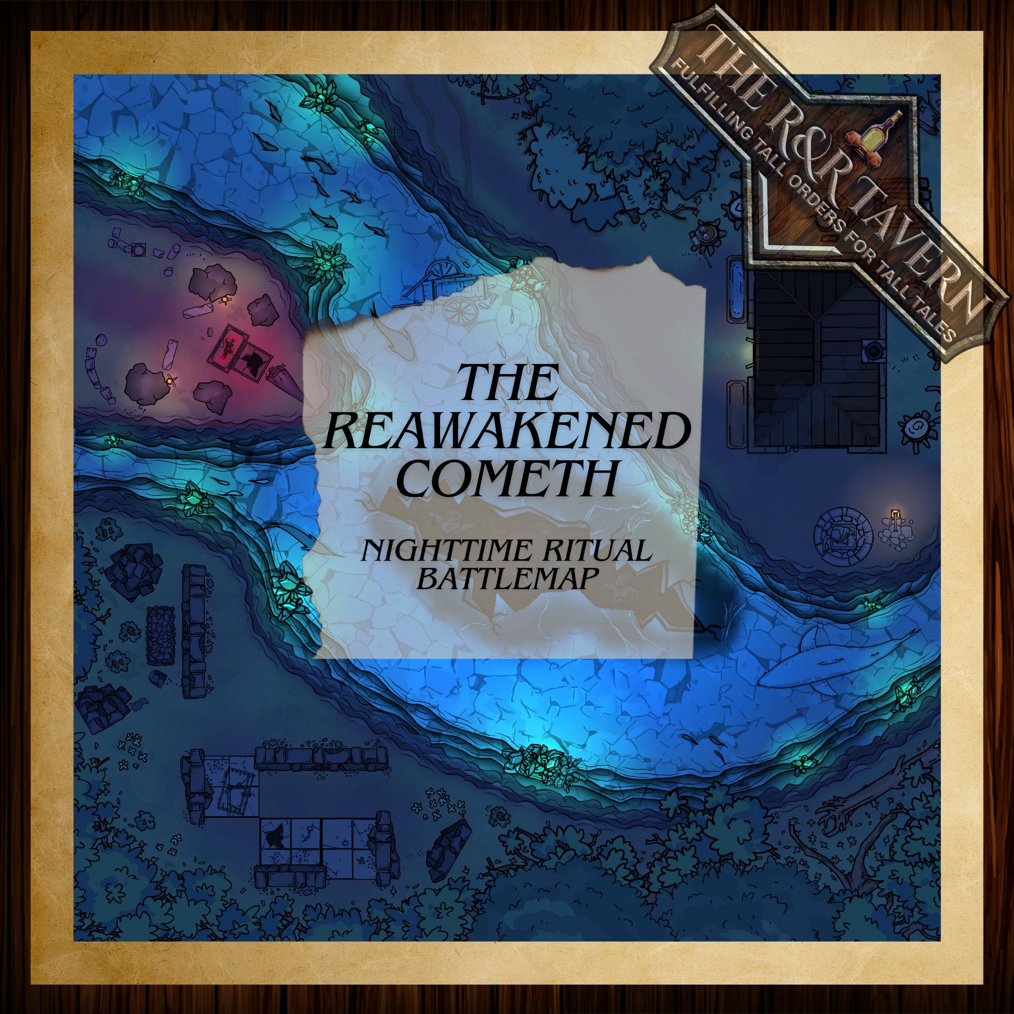 Dungeons and Dragons Virtual Tabletop Digital Map Download | Dnd Battle ...