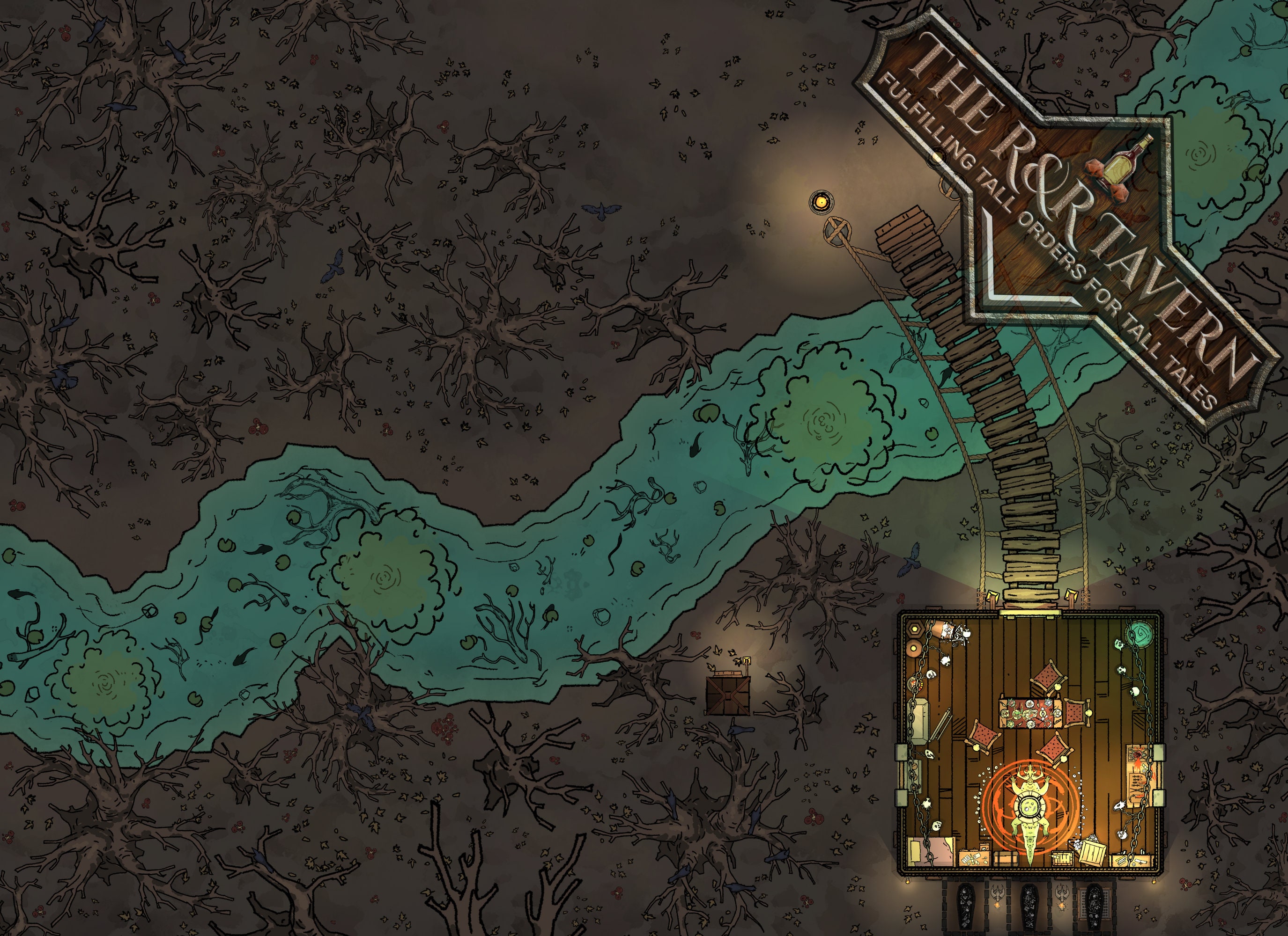 Dungeons and Dragons Virtual Tabletop Digital Map Download Dnd Battle ...