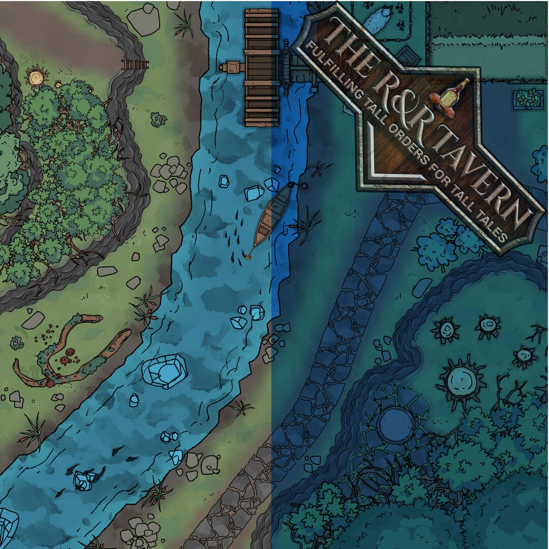 Dungeons and Dragons Virtual Tabletop Digital Map Download Dnd Battle ...