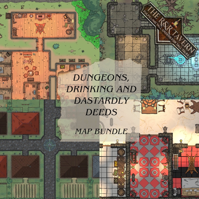 Dnd Digital Maps - Etsy