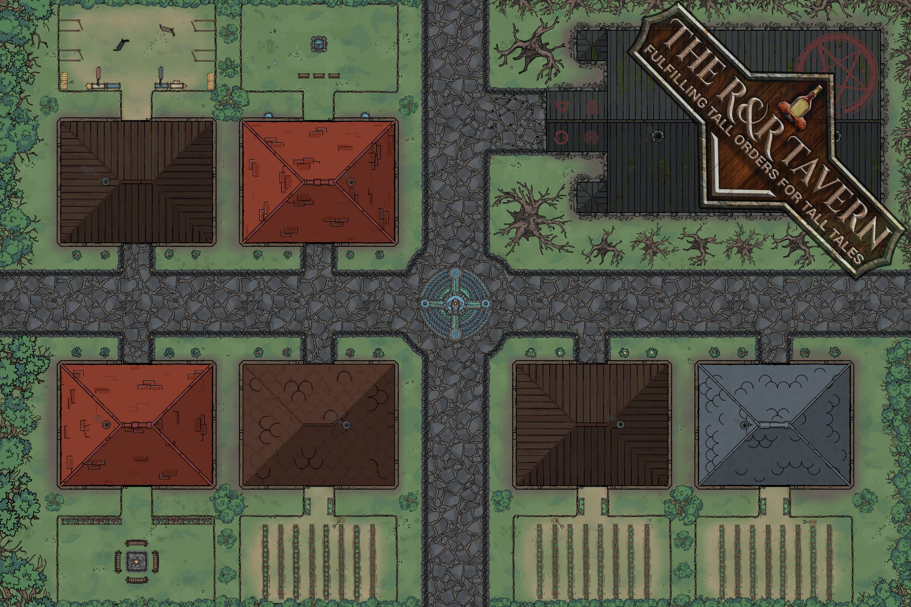 Dungeons and Dragons Virtual Tabletop Digital Map Download | Dnd Battle ...