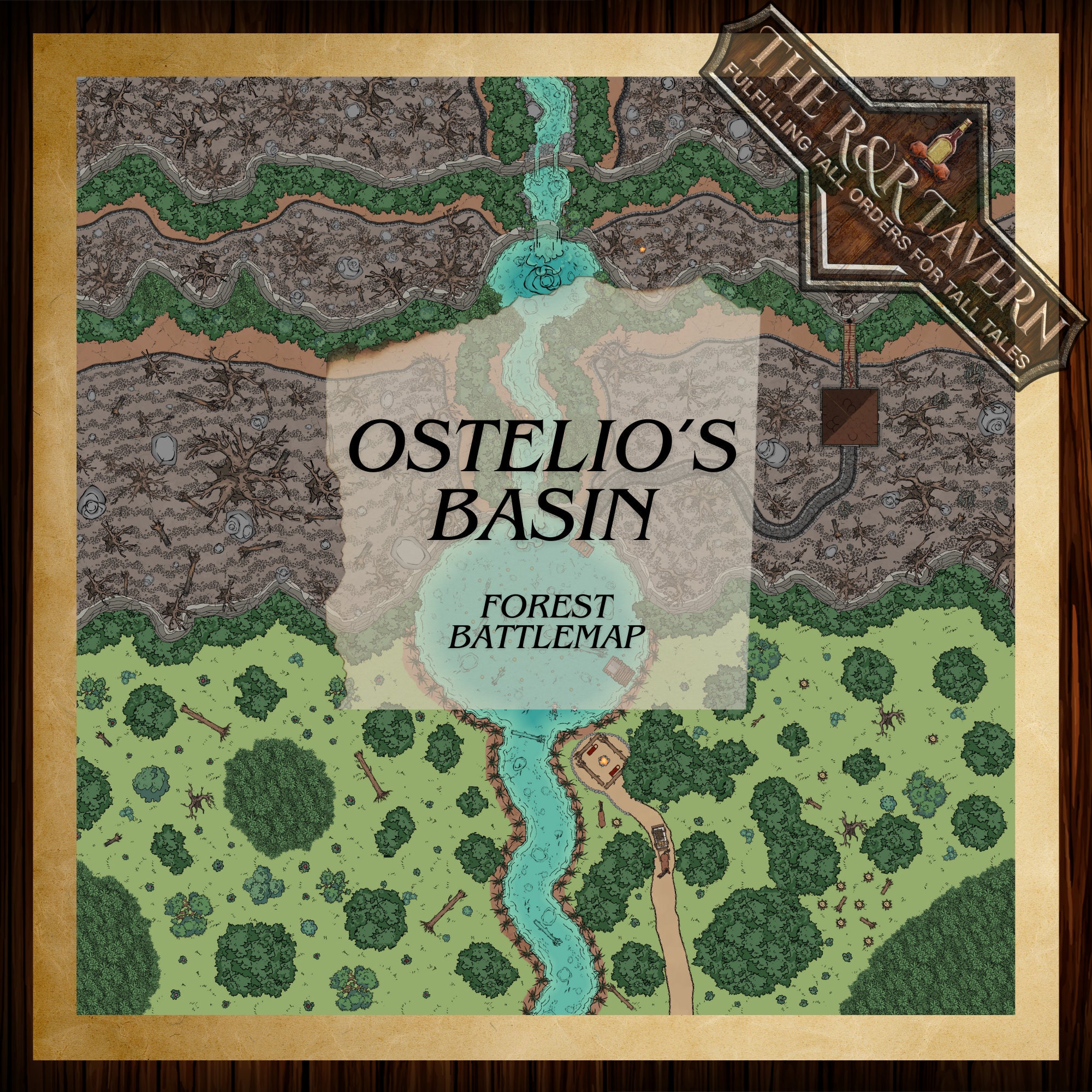 Dungeons and Dragons Virtual Tabletop Digital Map Download |dnd Battle ...