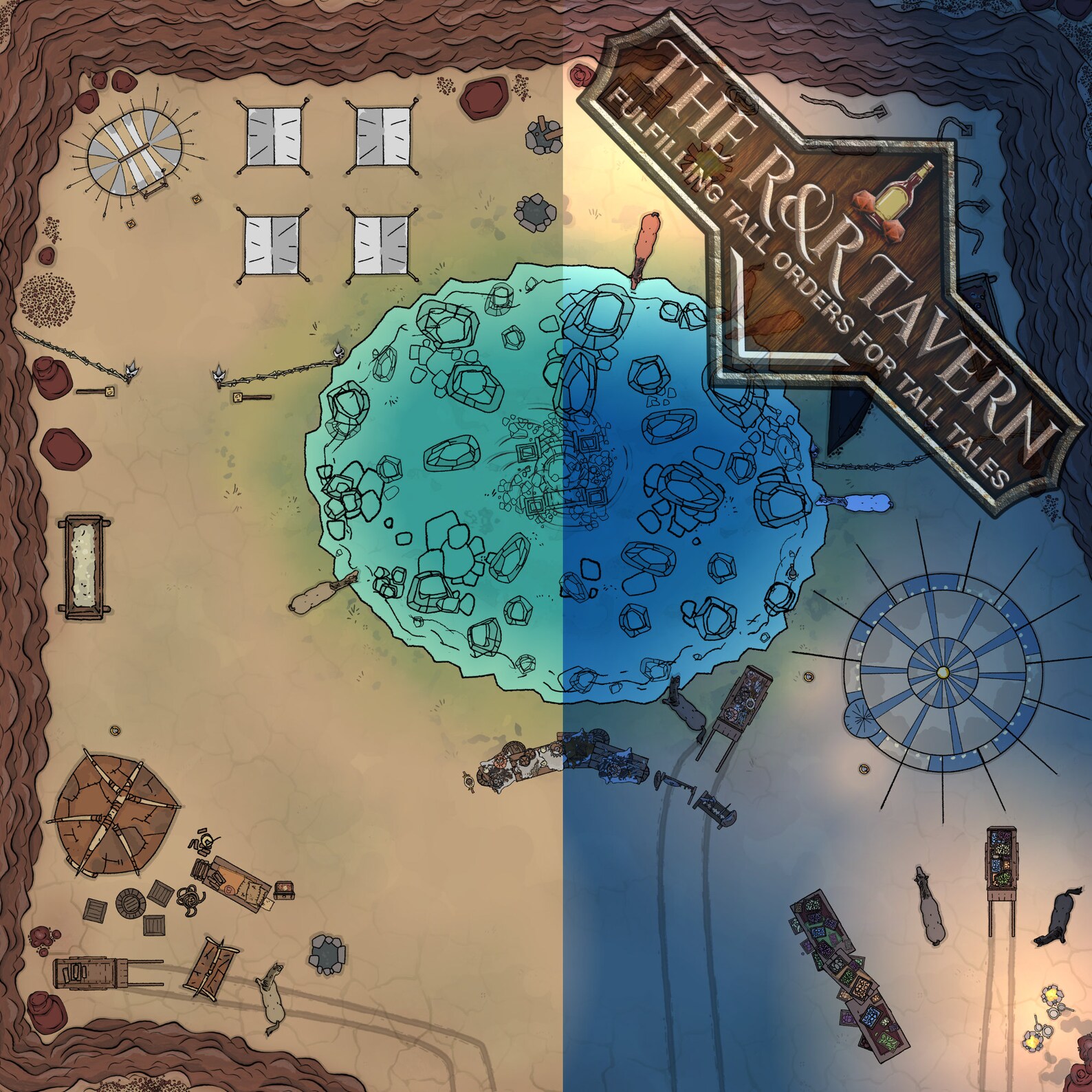 Dungeons and Dragons Virtual Tabletop Digital Map Download Dnd Battle ...