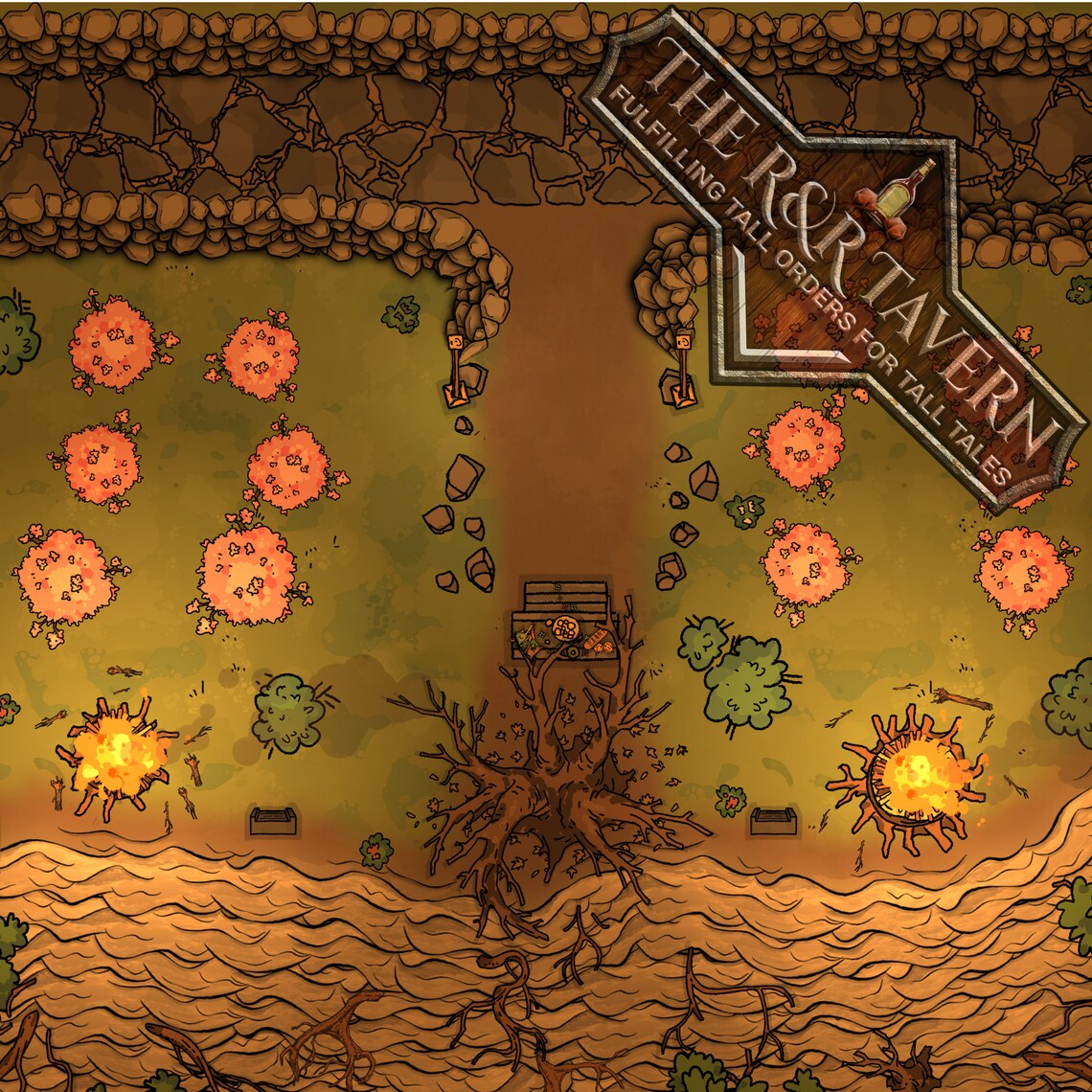 Dungeons and Dragons Virtual Tabletop Digital Map Download | Dnd Battle ...