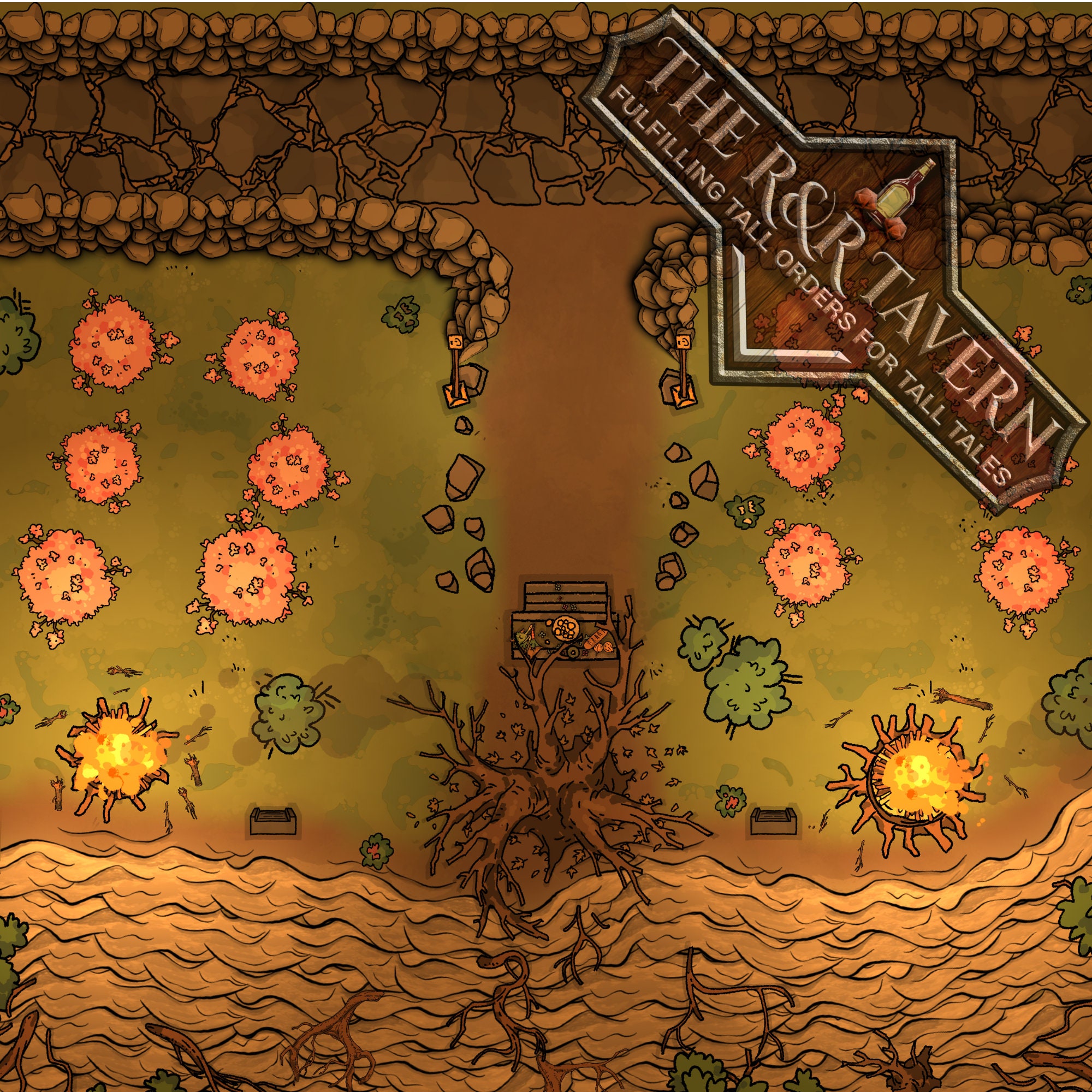 Dungeons and Dragons Virtual Tabletop Digital Map Download | Dnd Battle ...