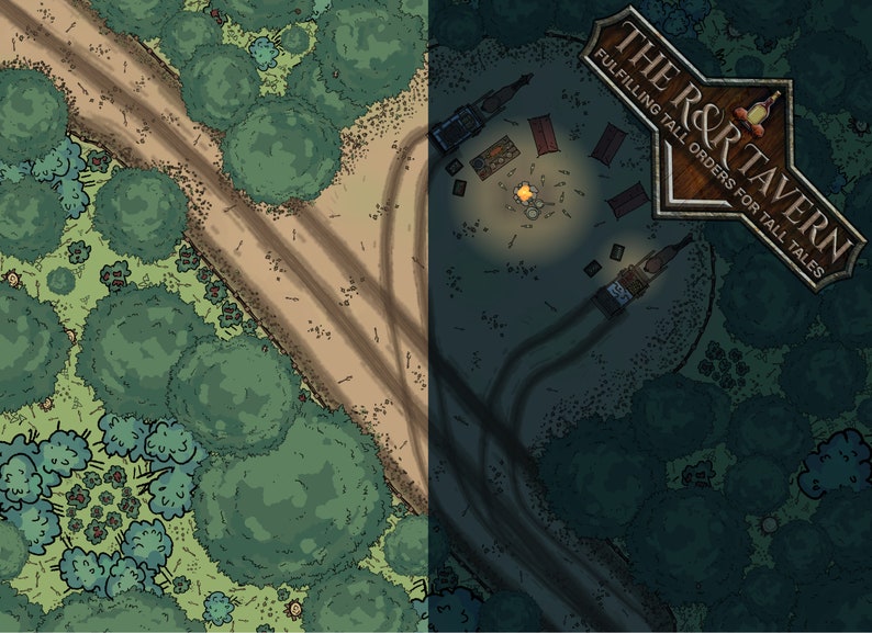 Dungeons and Dragons Virtual Tabletop Digital Map Download | Dnd Battle ...