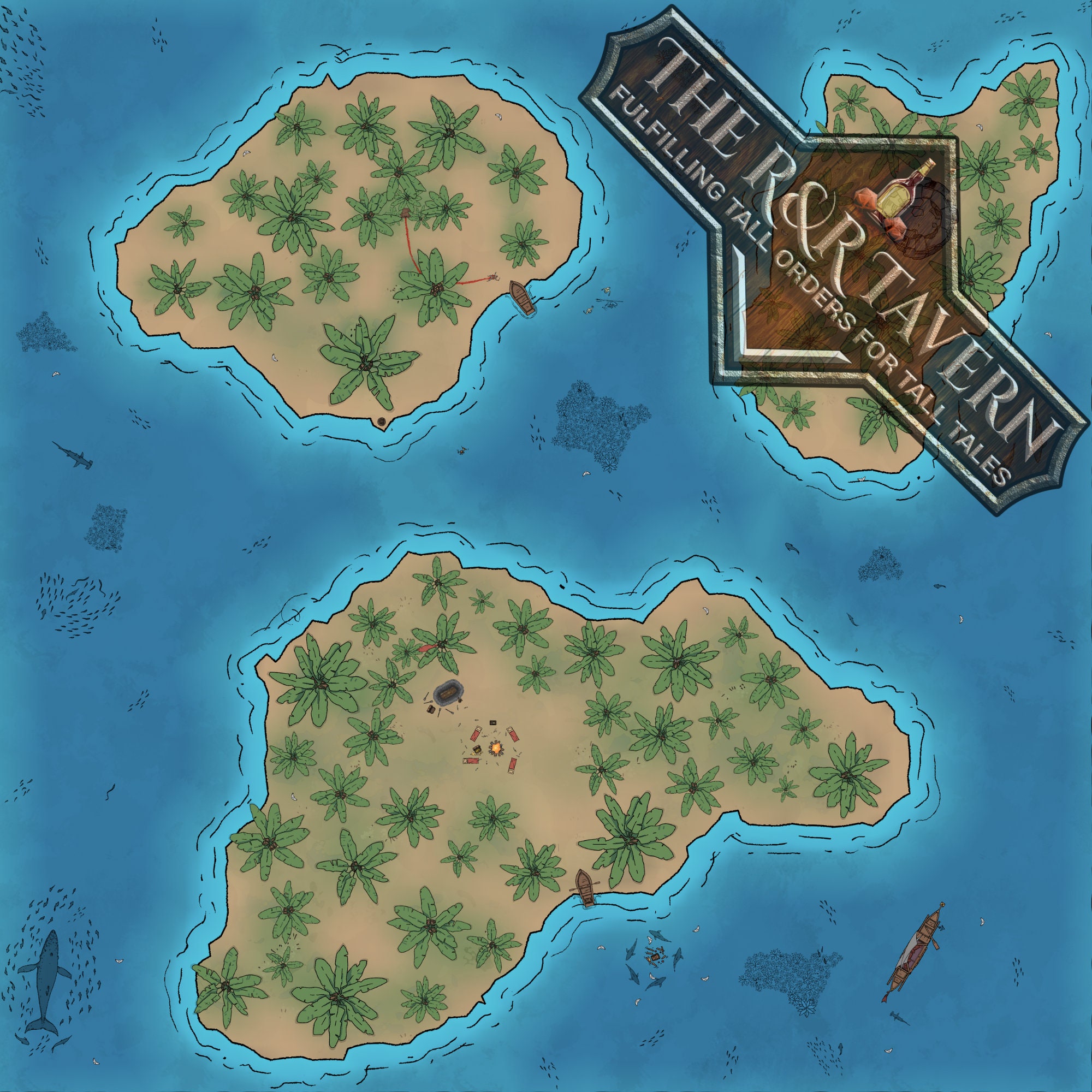 Dungeons and Dragons Virtual Tabletop Digital Map Download Dnd Battle ...