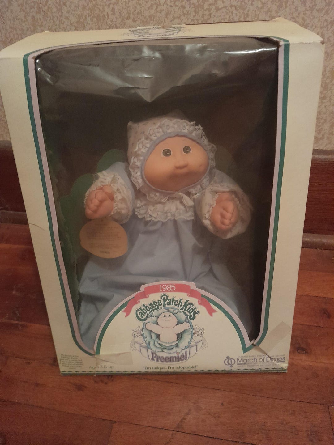 Vintage Cabbage Patch Kids Preemie 1985 March of Dimes Doll - Etsy