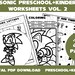 Sonic the Hedgehog Worksheets Vol. 2: Preschool Kindergarten Printable (PDF) - Etsy
