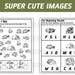 Cars Themed Worksheets - Homeschool, Worksheet Bundle, Preschool ...