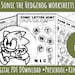 Sonic the Hedgehog Worksheets: Preschool Kinder Activities (printable ...