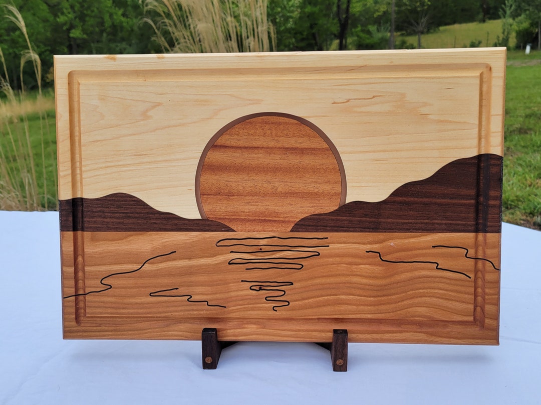 Sunset Cutting Board / Charcuterie Board - Etsy