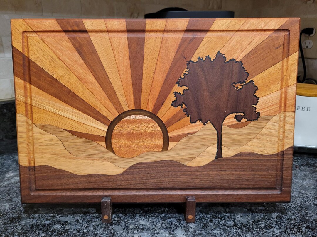 Sunrise Cutting Board / Charcuterie Board - Etsy