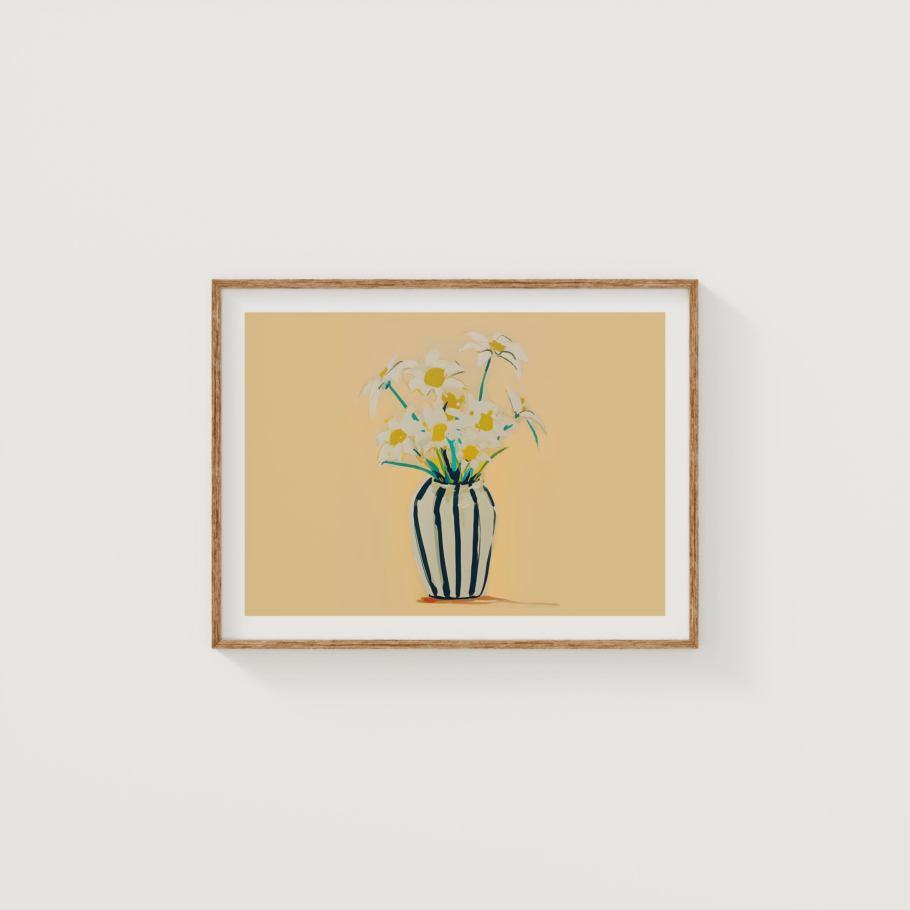 Minimalist Wood Frame Mockup,4x3 Ratio Wall Art Horizontal Frame Mockup ...