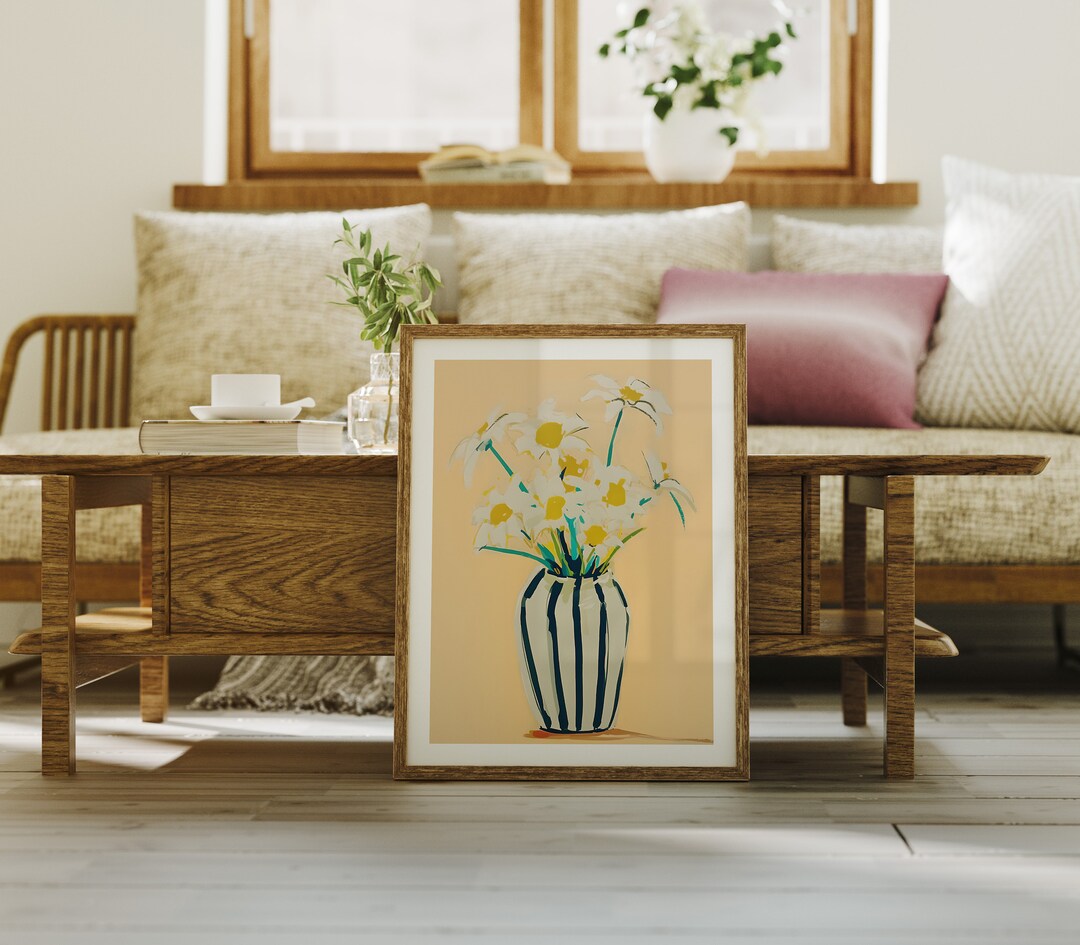 Wood Frame Mockup in Living Room,3x4 Ratio Frame Mock-up,art Print ...
