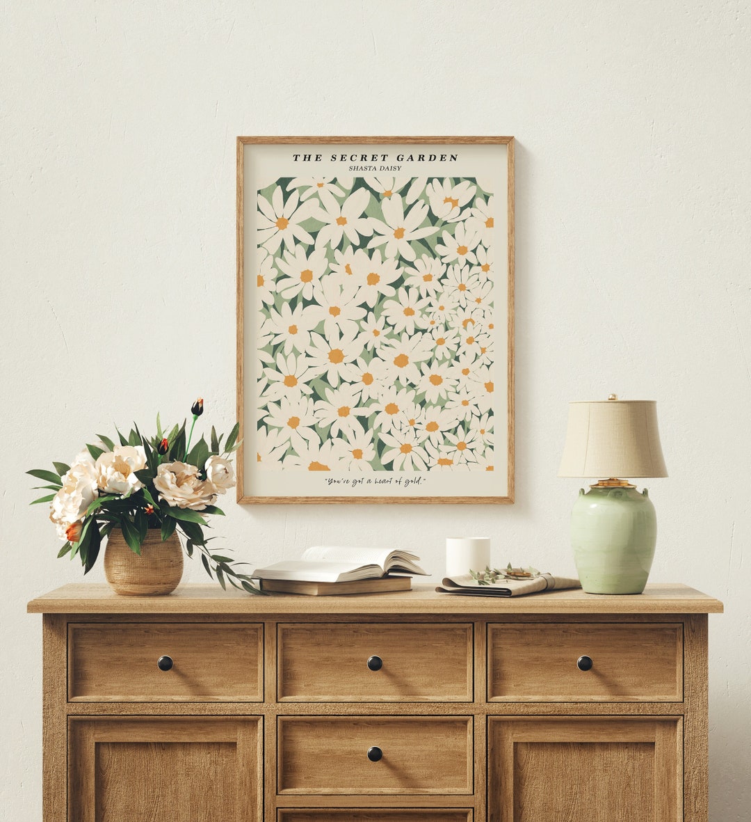 Boho Wood Frame Mockup,3x4 Ratio Frame,vintage Interior Mockup ...