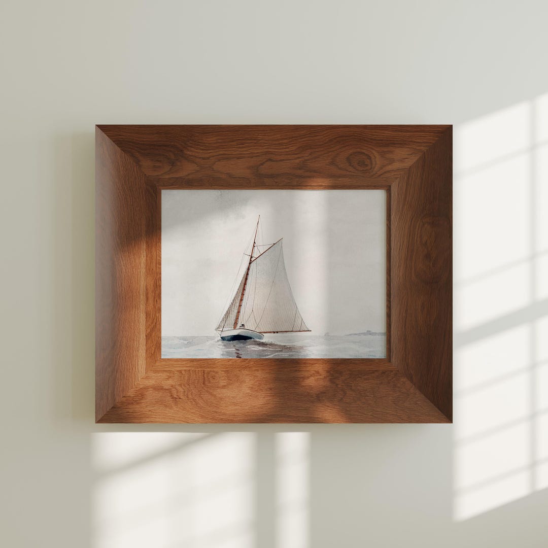 Minimalist Wood Frame Mockups,4x3 Horizontal Frame Mock-up in Home ...
