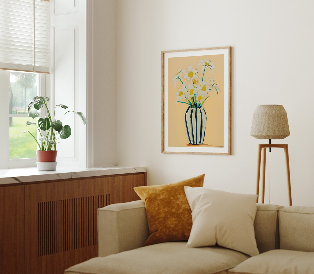 3x4 Wood Frame Mockup in Living Room,thin Frame,vertical Frame Mock-up ...
