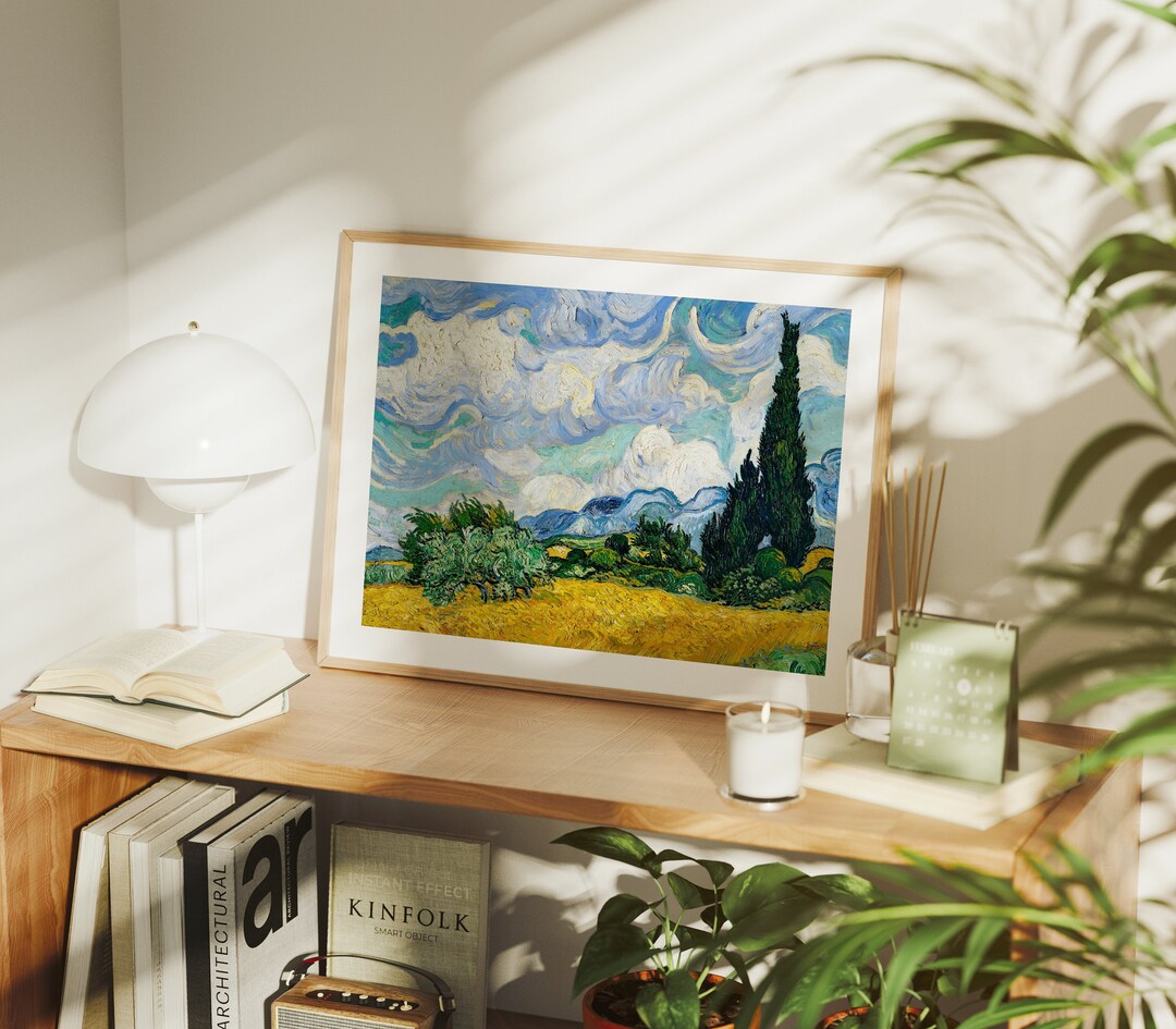 Horizontal Wood Frame Mockup,4x3 Ratio Frame,print Poster Mockup,art ...