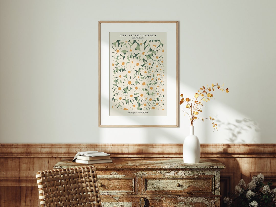 Boho Wood Frame Mockup,vintage Frame Mockup in Farmhouse Living Room ...