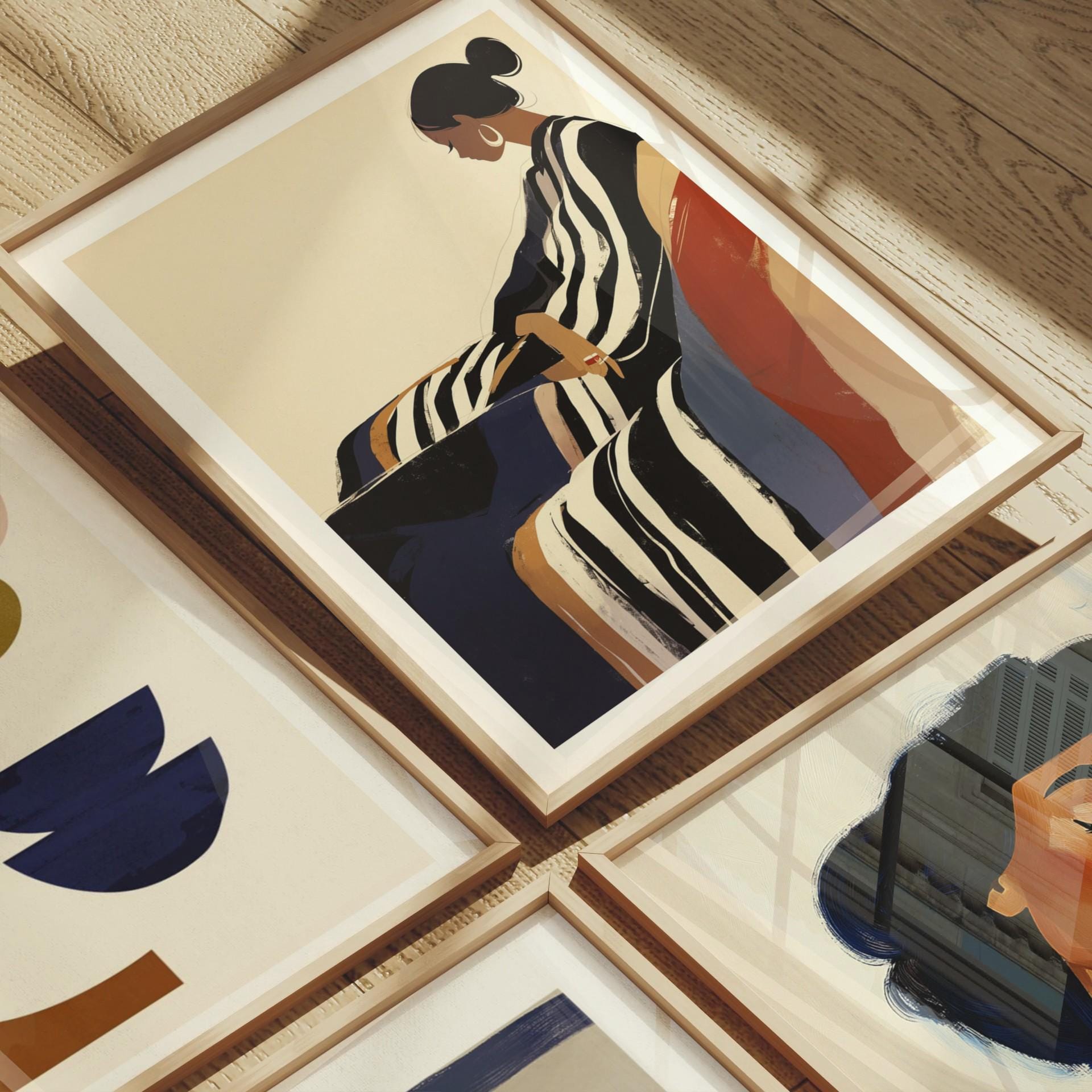 Animated Video Frame Set Mockup | Vertical 3x4 Ratio | 3 Scenes Gallery ...