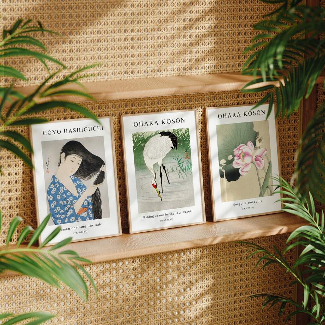 3 Boho Wood Frame Mockup,5x7 Ratio Frame Interior Poster Mockup,vintage ...