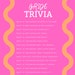 PASTEL Bridal Shower / Hens Party Game - Bride Trivia - PRINTABLE - Etsy
