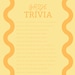 PASTEL Bridal Shower / Hens Party Game - Bride Trivia - PRINTABLE - Etsy