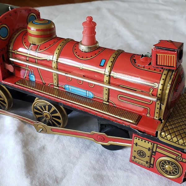 Tin Train - Etsy