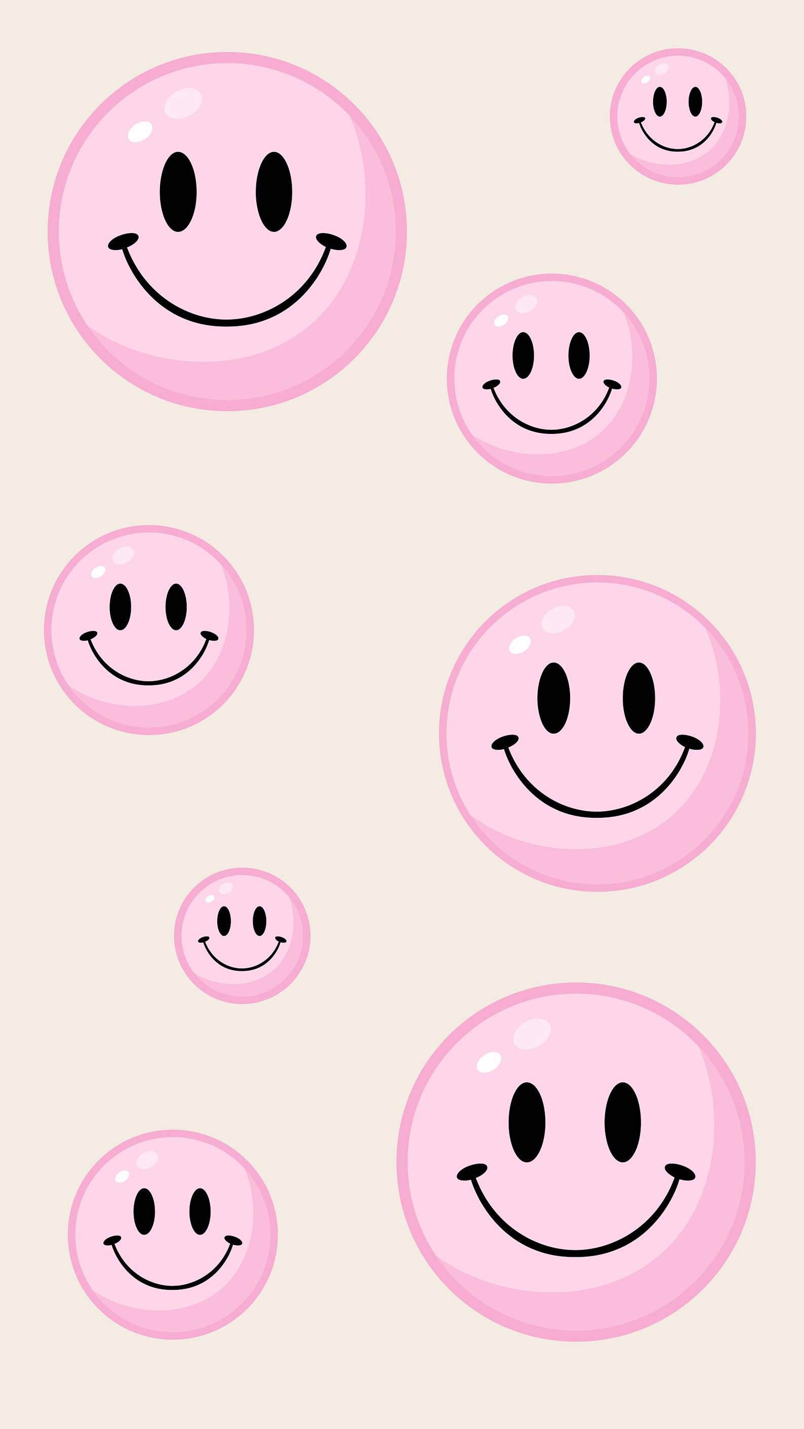 10 Cute Smiley Face Wallpapers 1920/1080 Iphone/android Wallpapers - Etsy