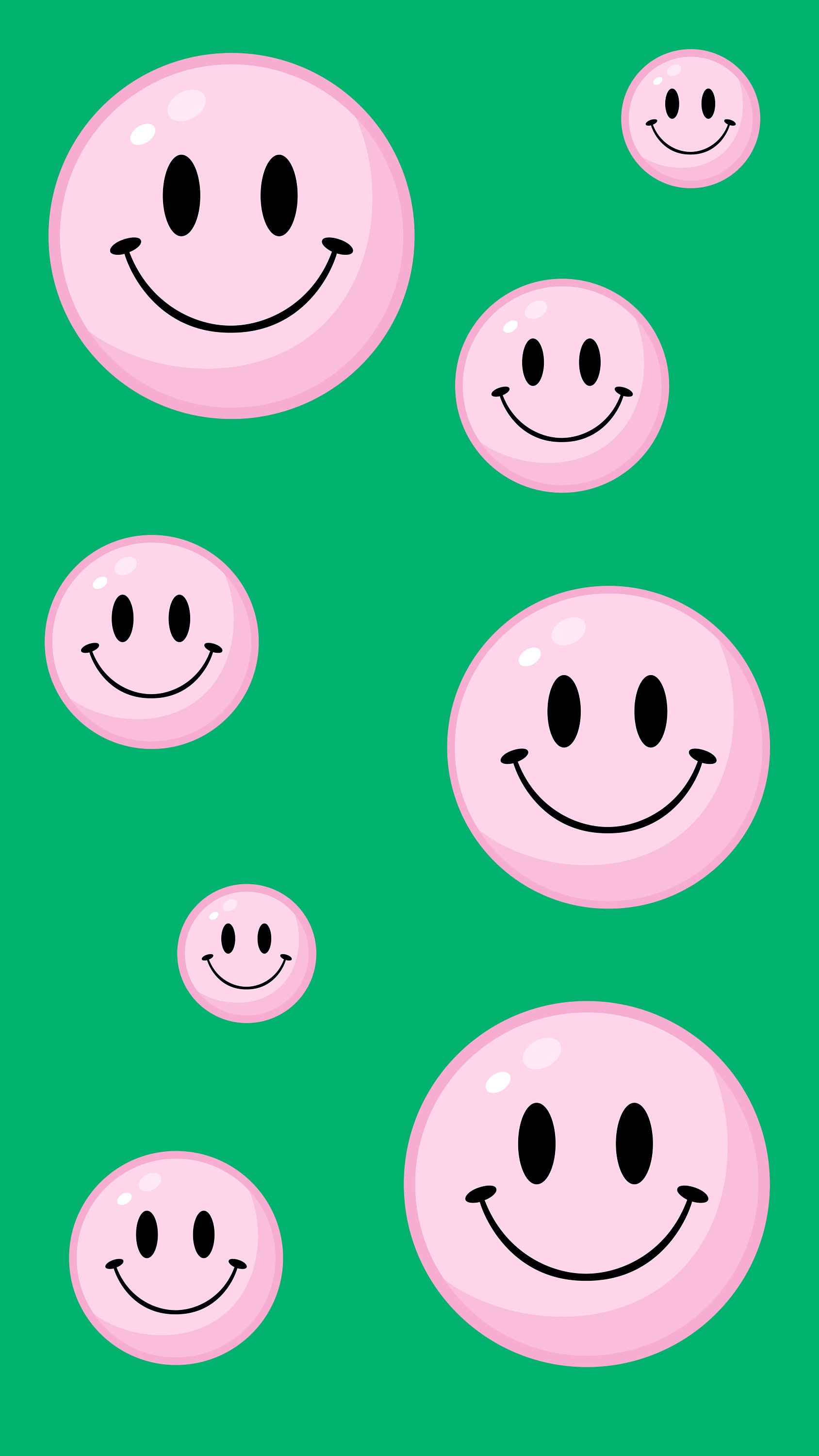 10 Cute Smiley Face Wallpapers 1920/1080 Iphone/android Wallpapers - Etsy