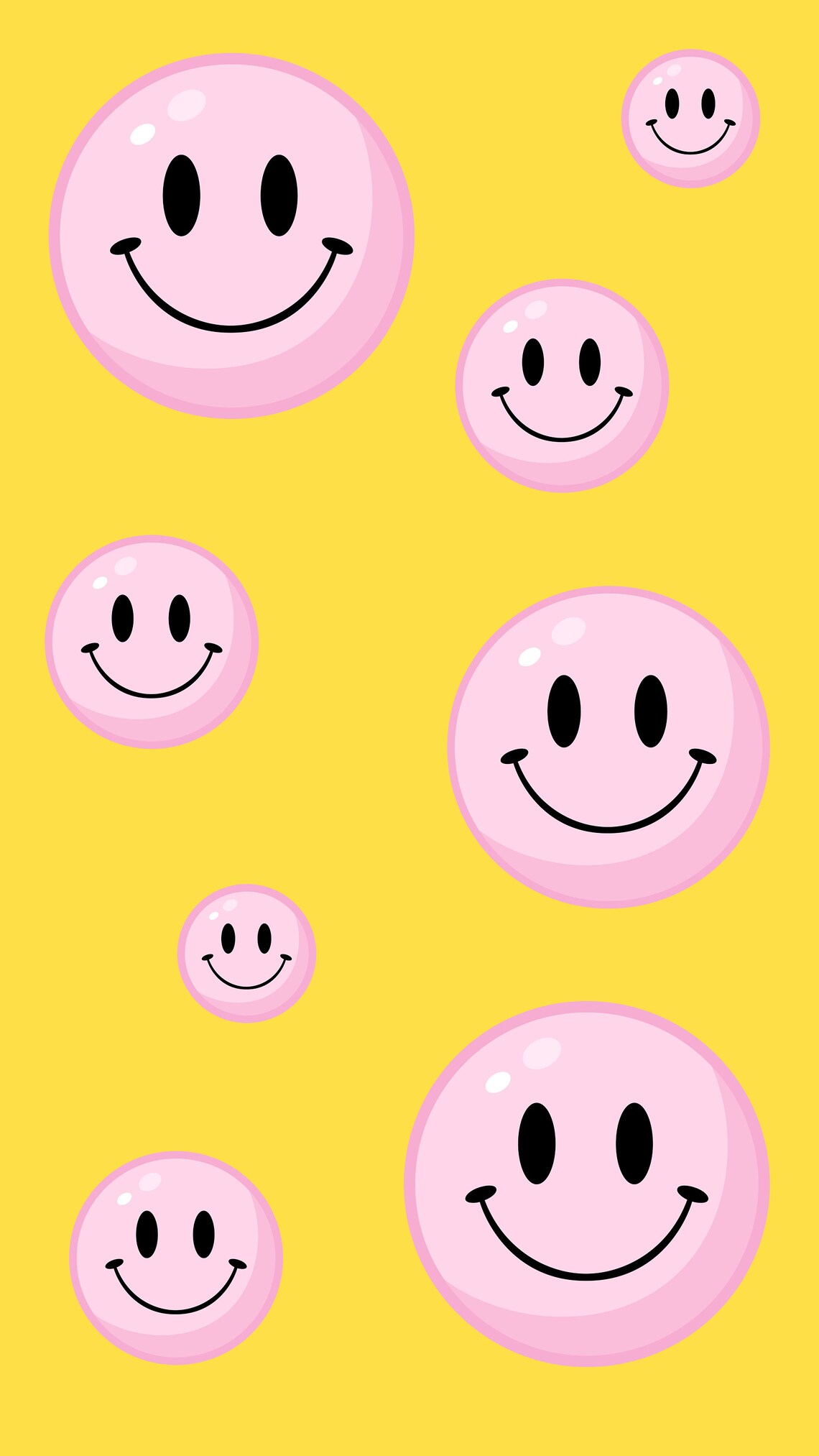 10 Cute Smiley Face Wallpapers 1920/1080 Iphone/android Wallpapers - Etsy