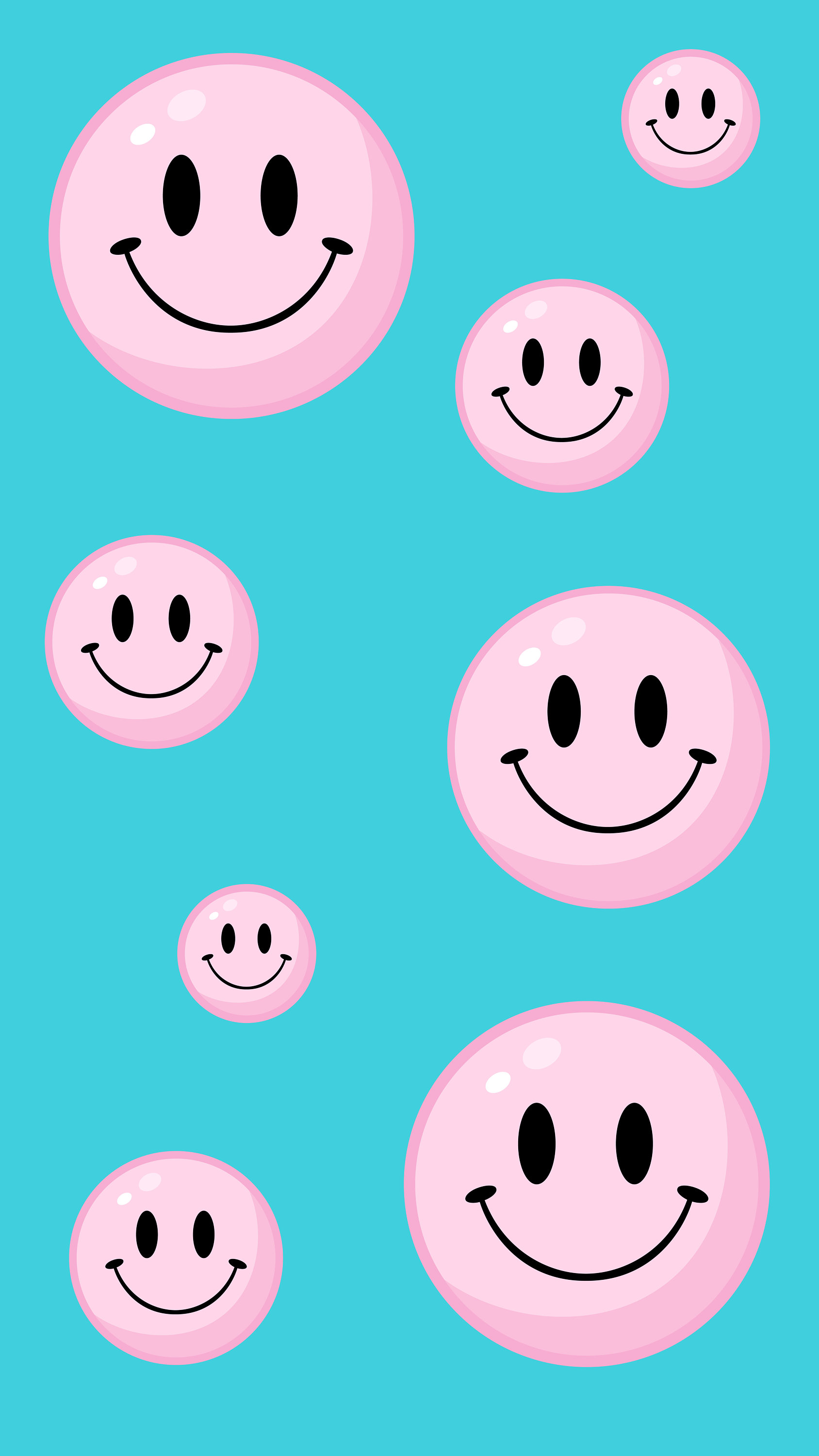10 Cute Smiley Face Wallpapers 1920/1080 Iphone/android Wallpapers - Etsy