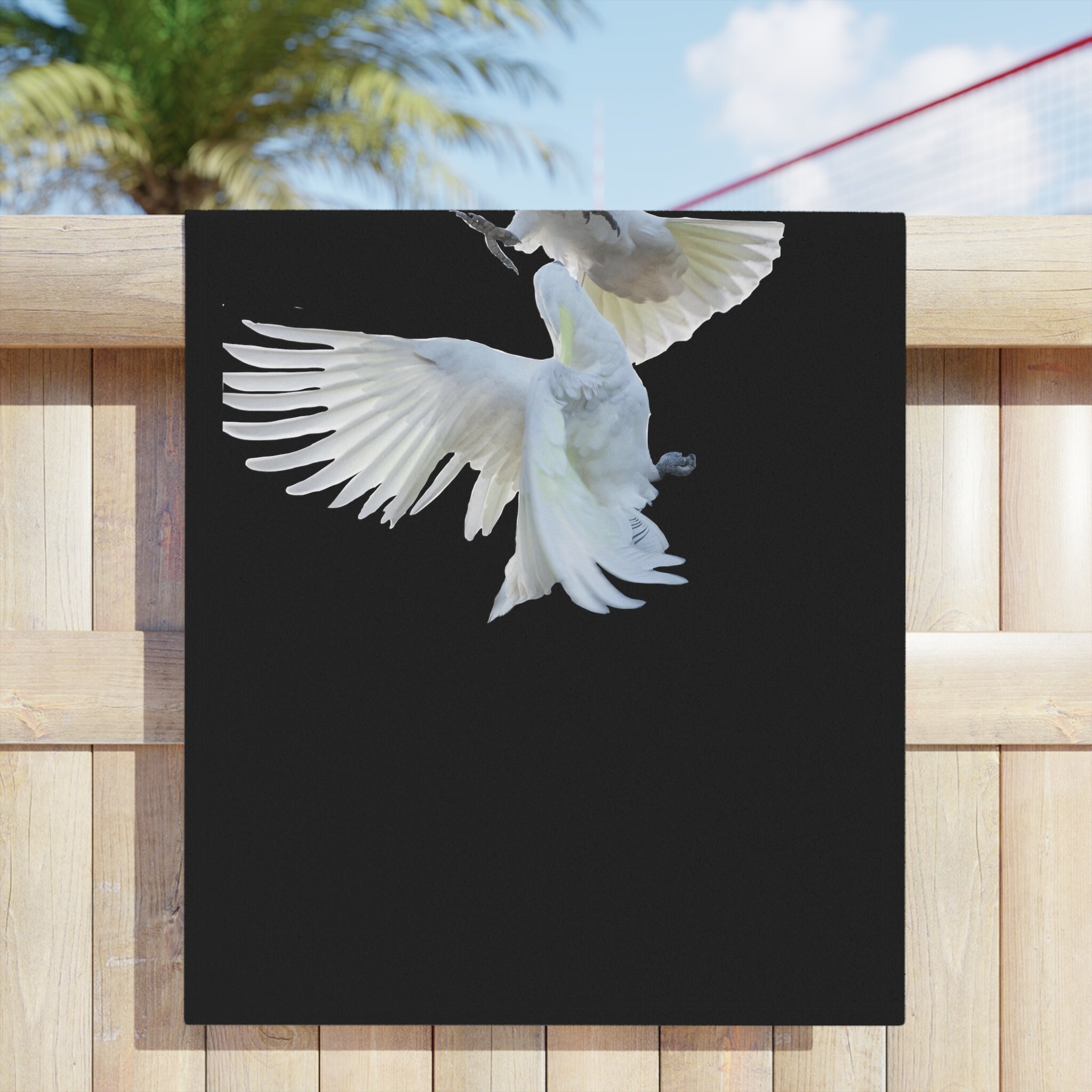 Australian Cockatoos Fighting on Your Beach Towel - Etsy