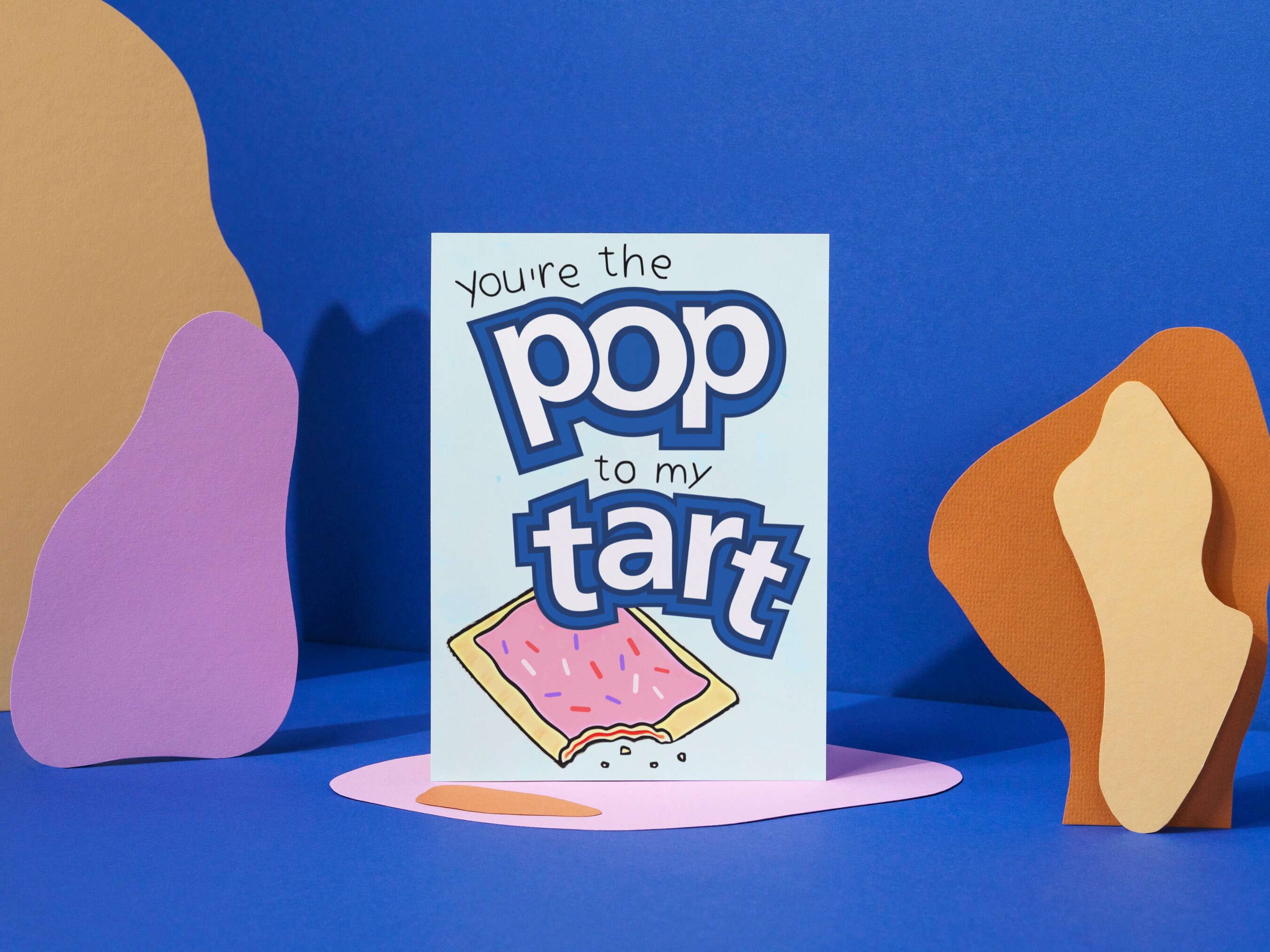 You’re the Pop to My Tart - Printable Love Card, Printable Love Card ...