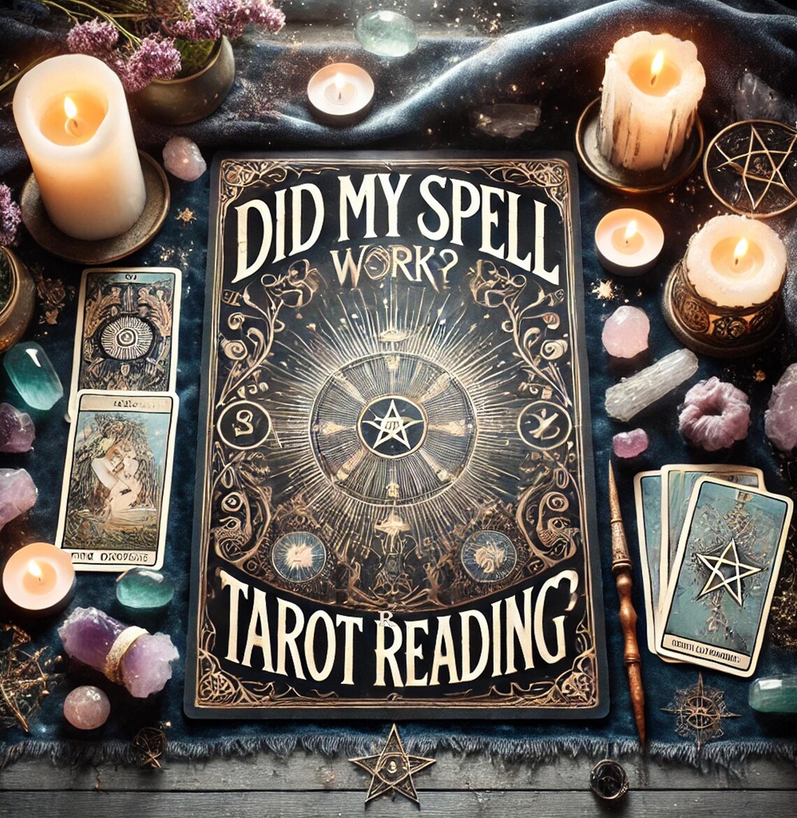 Did My Spell Work Psychic Tarot Reading, Check Spell Work Manifestation ...