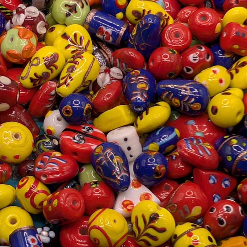 Large Lampwork Beads - Etsy