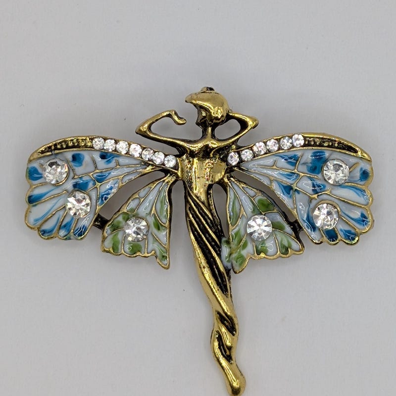 Fairy Brooch - Etsy