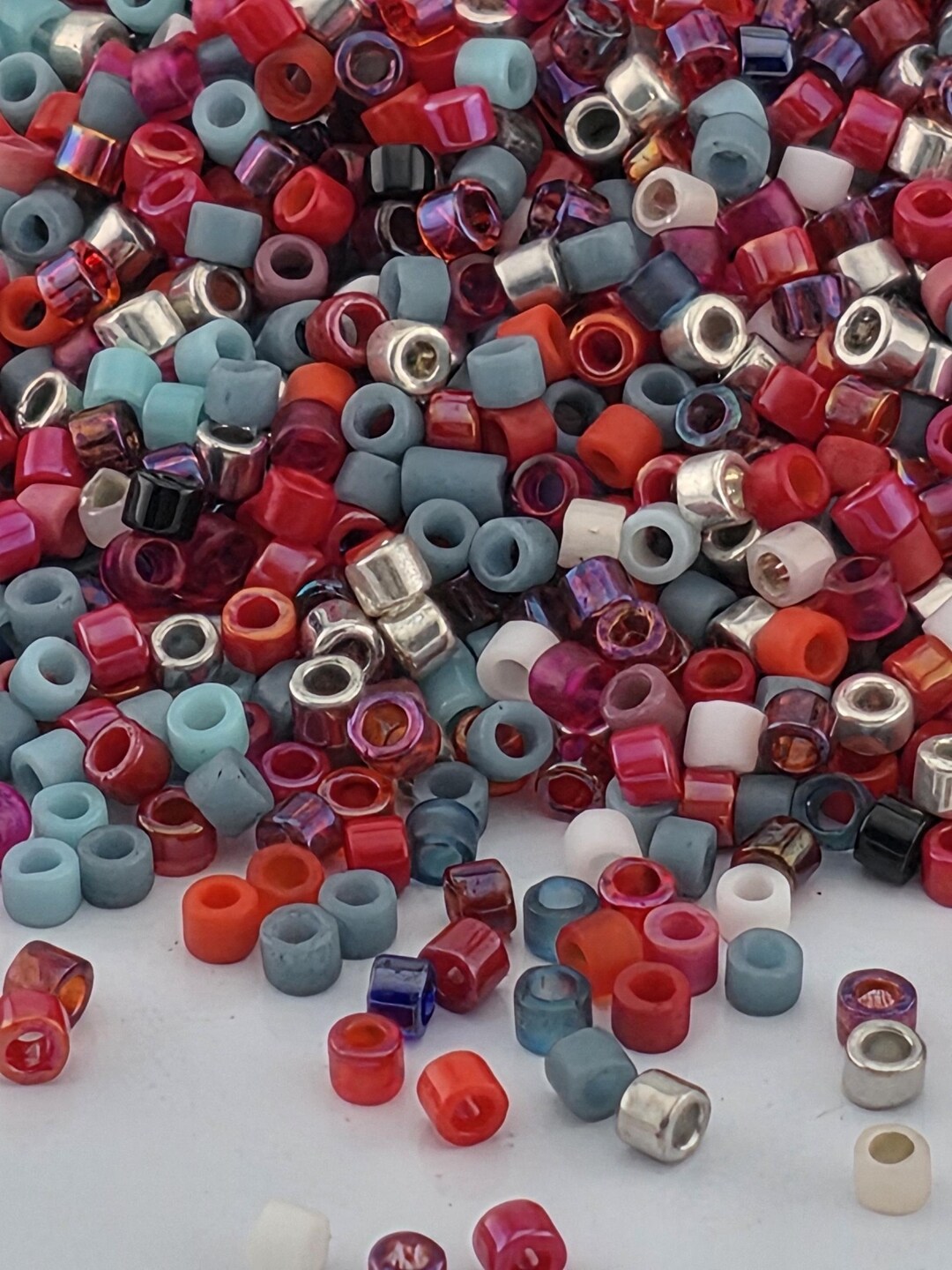 Miyuki "star Spangled Beads" Delica Mix Seed Beads 11/0, Exclusive Bead ...