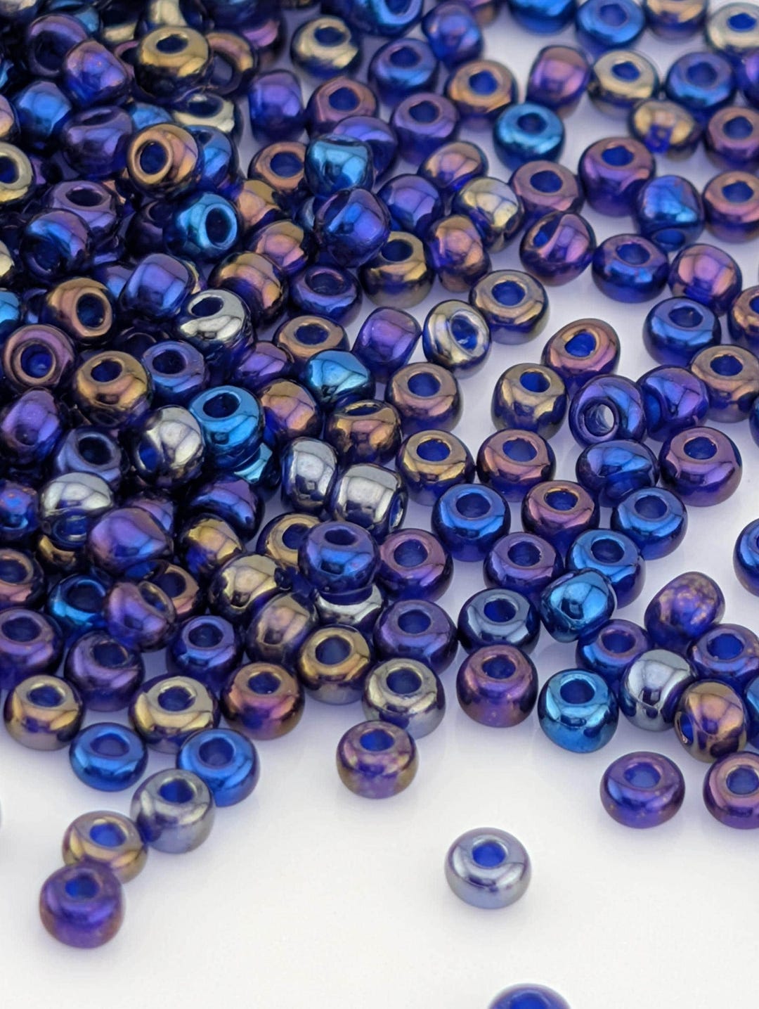 Opaque Purple Iris | Size 10 | 15g | Preciosa-ornela Glass Seed Beads ...