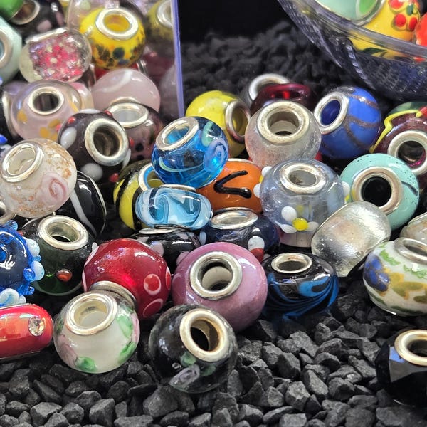 Large Lampwork Beads - Etsy