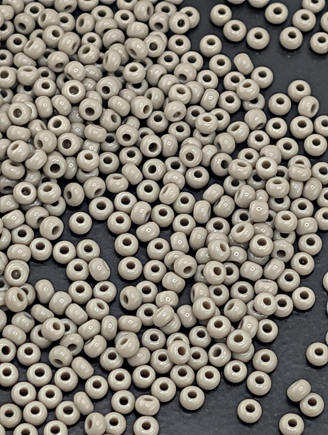 Preciosa-ornela Seed Beads - Opaque Gray, Size 11/0, 15g - Etsy