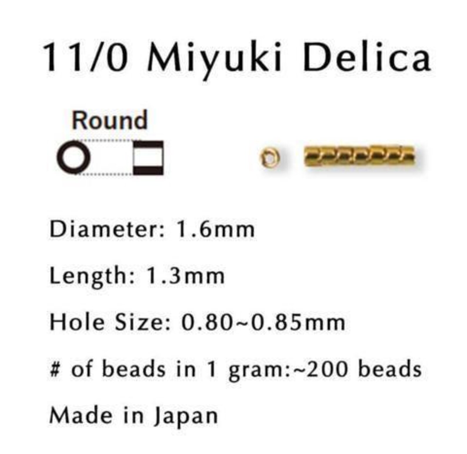 Db1780-miyuki Delica 11/0:juicy Red/white ICL/R (7 Gram Pkg ~1400 Pcs) - Etsy
