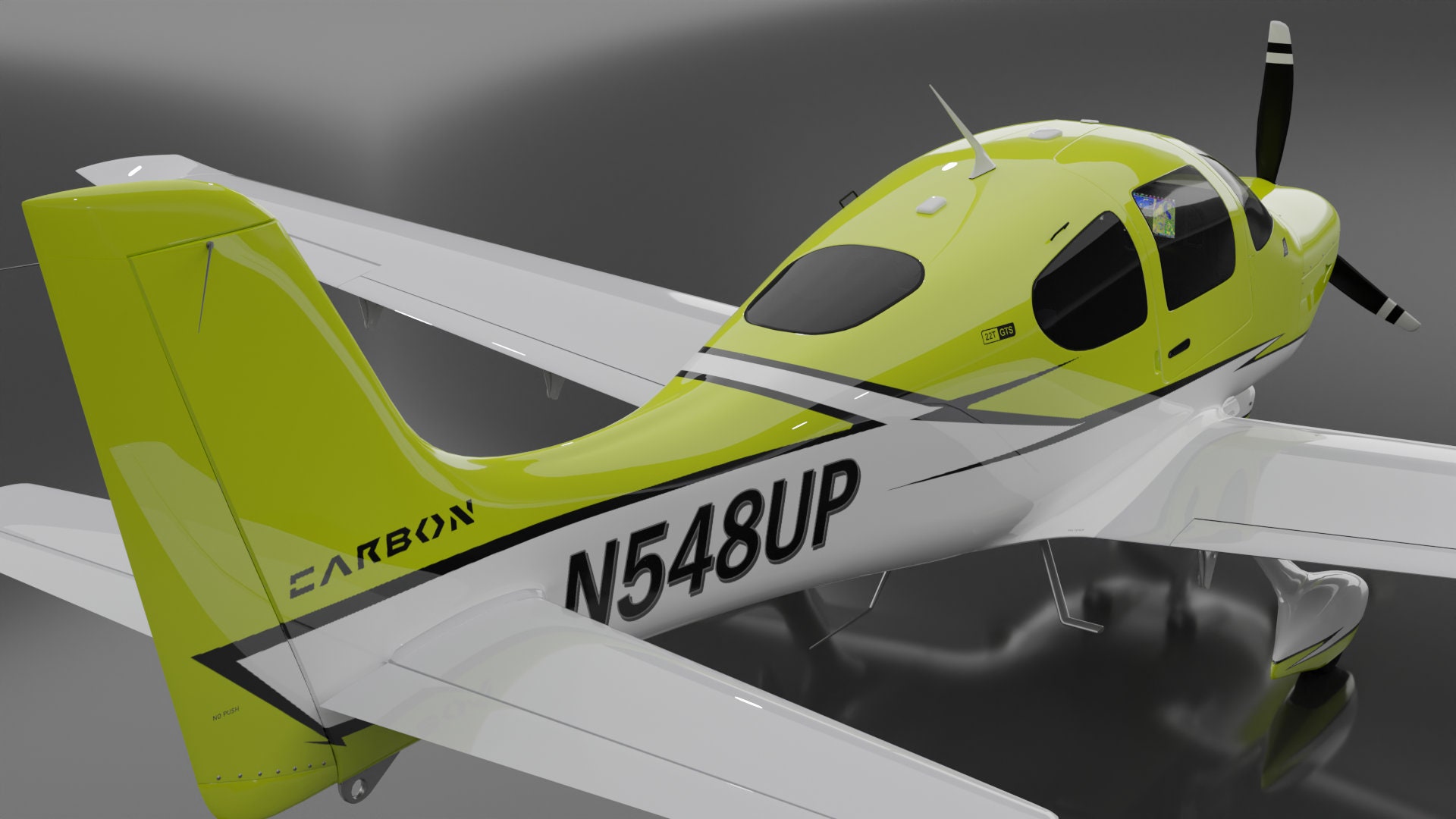 Cirrus SR22 3D Model - Etsy